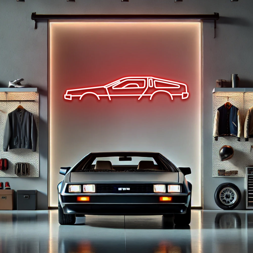 DeLorean - LED Neon Sign – NeonNiche